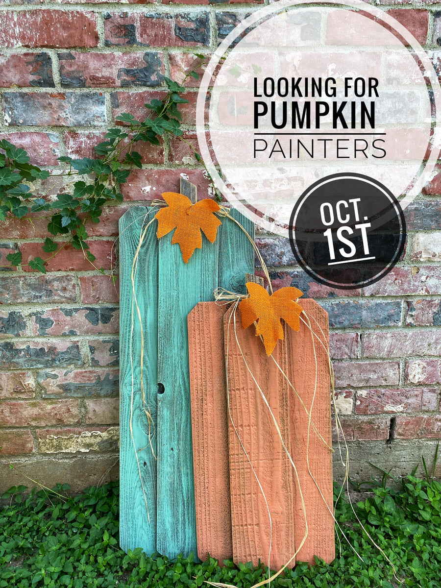 BIG Pumpkin Paint Party Oct 1st – Vick Crafts