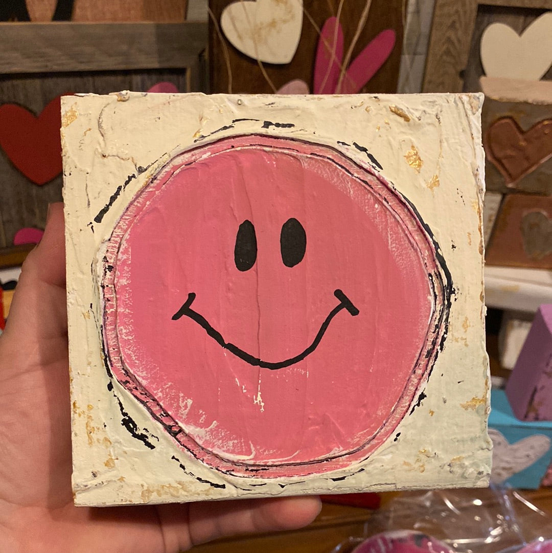 Smiley Face Block – Vick Crafts