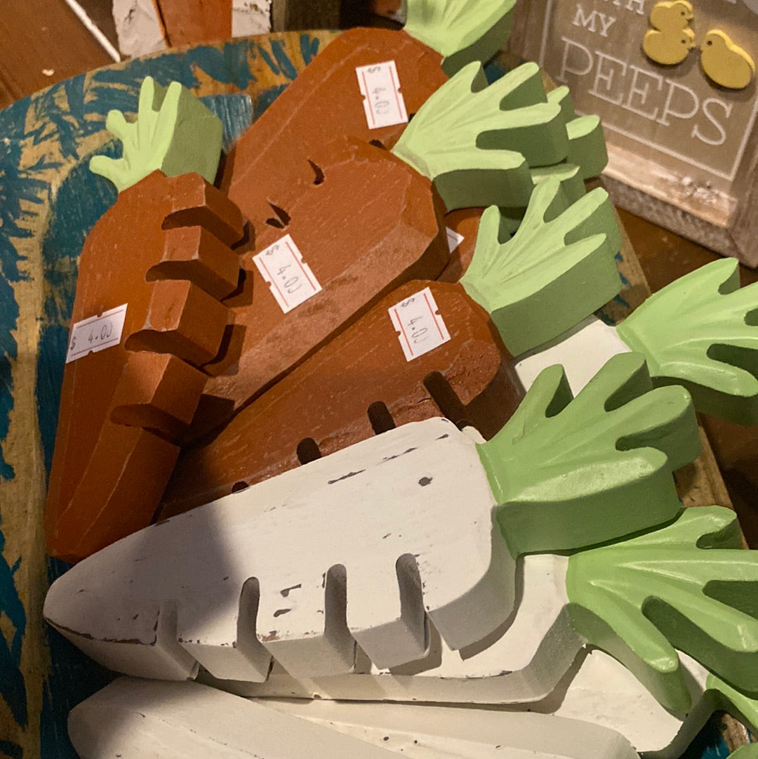 Wood Carrots – Vick Crafts