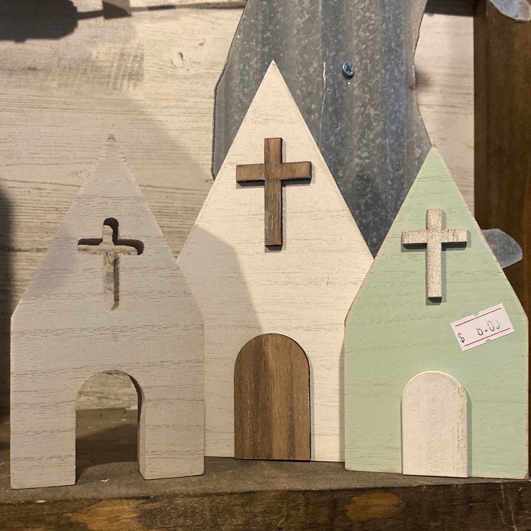 Mini Standing Churches – Vick Crafts